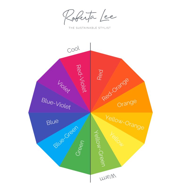 What Are Warm Colours? | Roberta Lee | The Sustainable Stylist