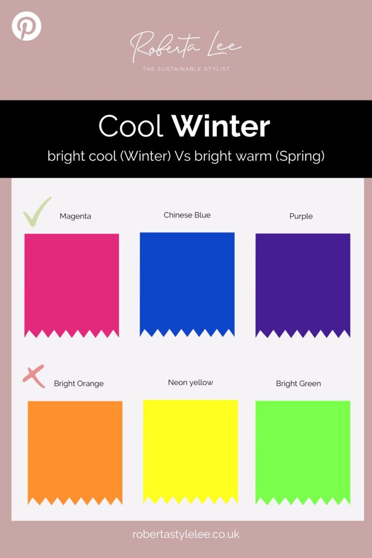 Cool Winter: Colour Analysis Guide | Roberta Lee - The Sustainable Stylist