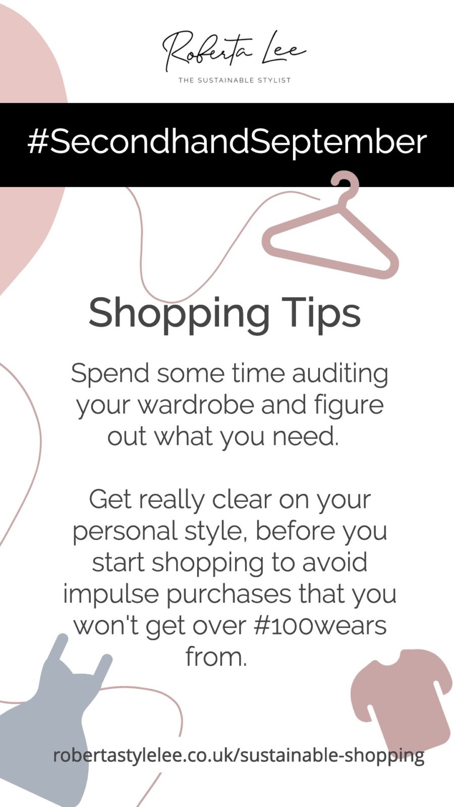 10 Tips for Shopping Secondhand | Roberta Lee - The Sustainable Stylist
