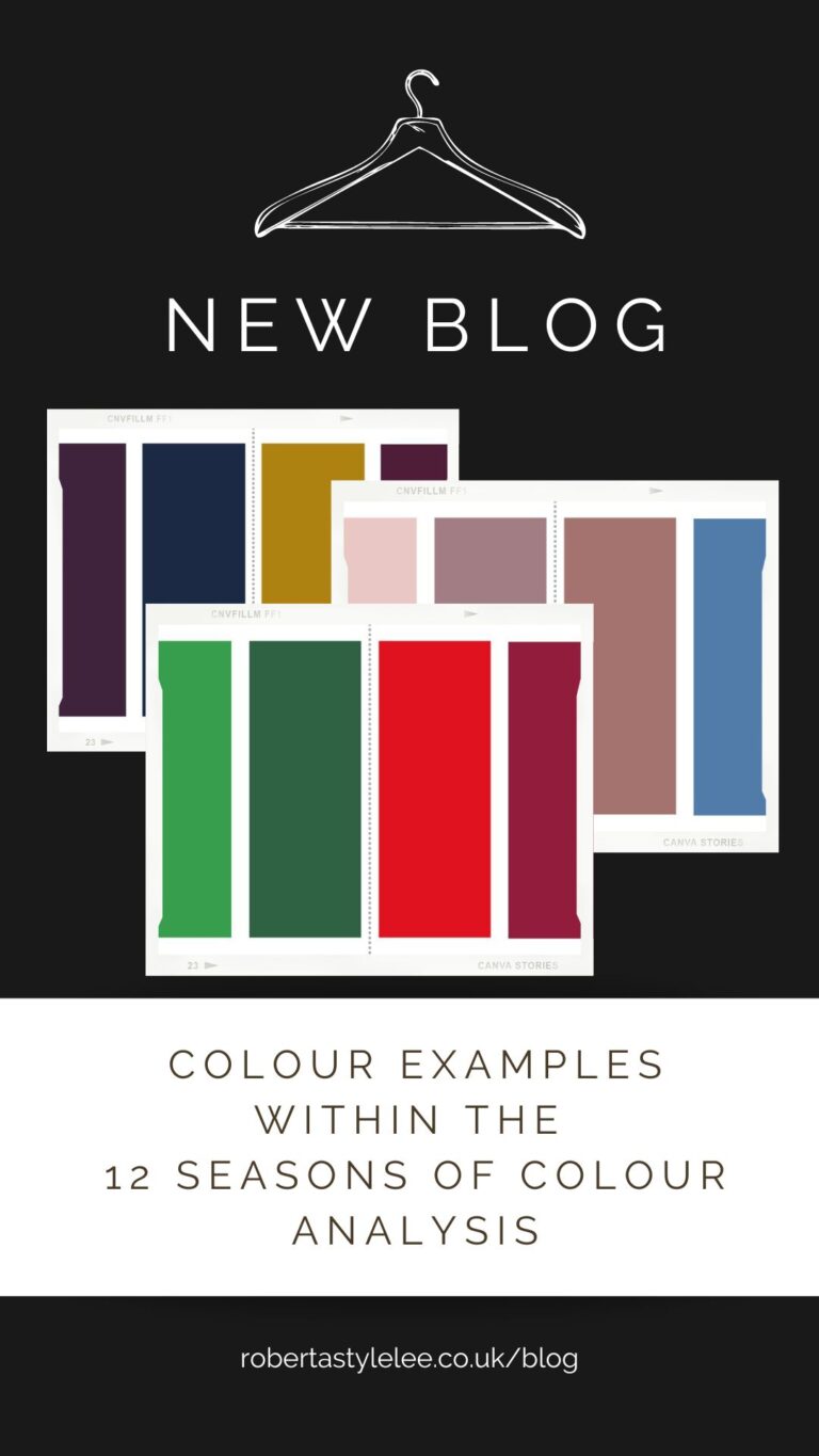 12 Seasons in Colour Analysis, Examples of Colour | Roberta Lee | The ...