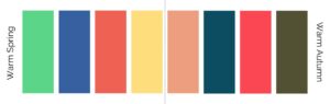12 Seasons in Colour Analysis, Examples of Colour | Roberta Lee - The ...