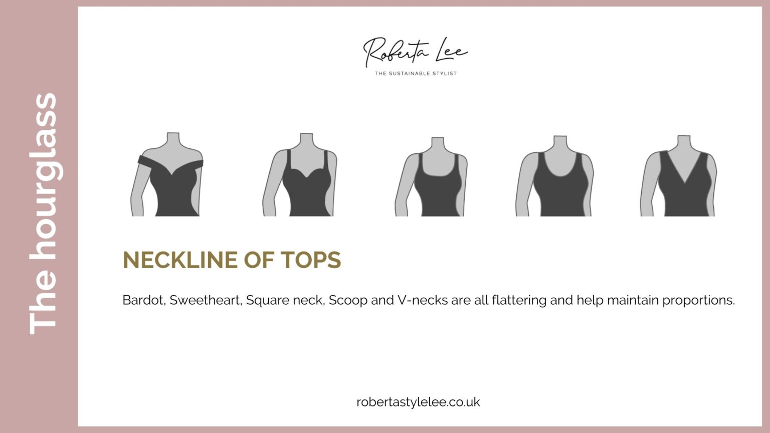 Hourglass Body Shape Guide | Roberta Lee - The Sustainable Stylist