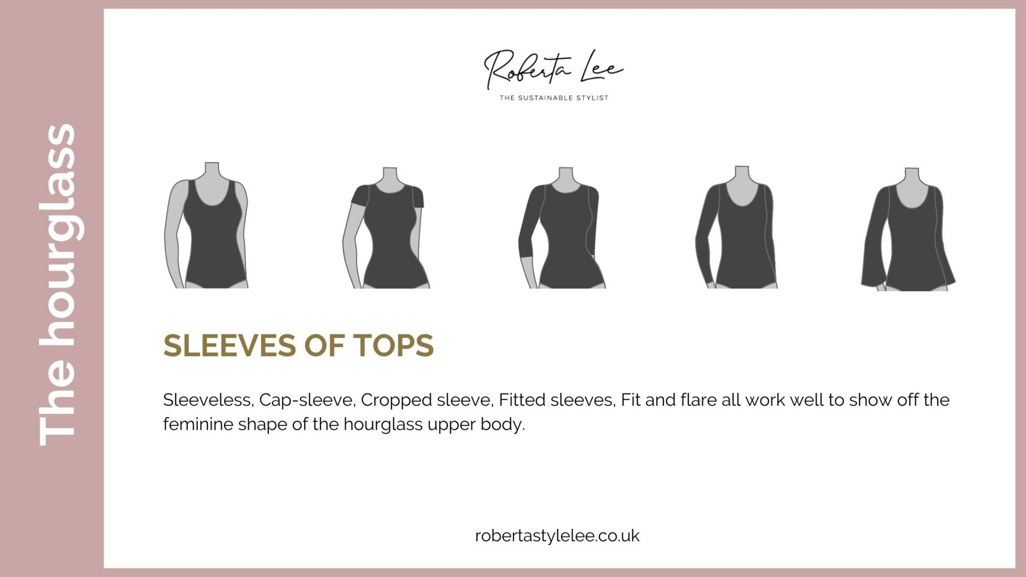 Hourglass Body Shape Guide Roberta Lee The Sustainable Stylist