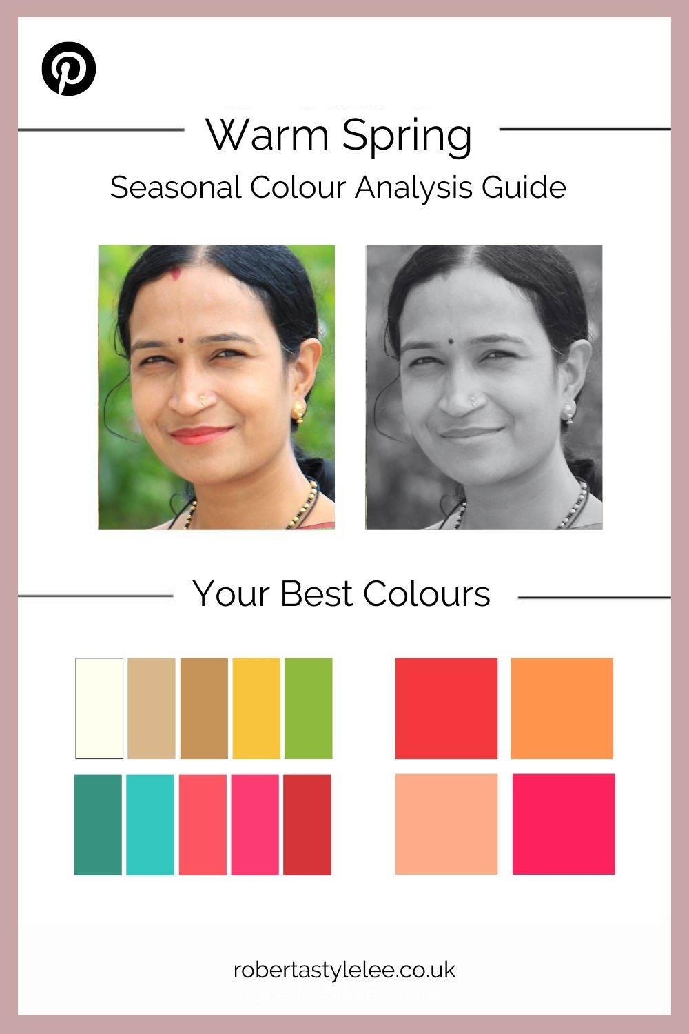 Warm Spring: Colour Analysis Guide | Roberta Lee - The Sustainable Stylist