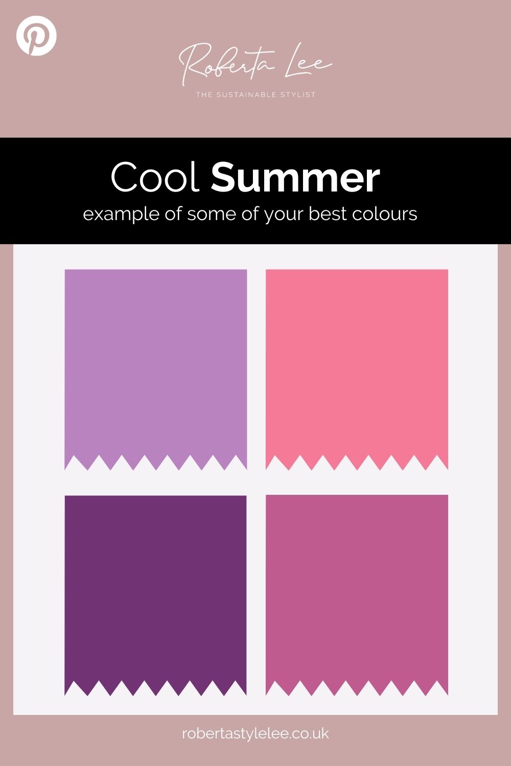 Cool Summer: Colour Analysis Guide | Roberta Lee - The Sustainable Stylist