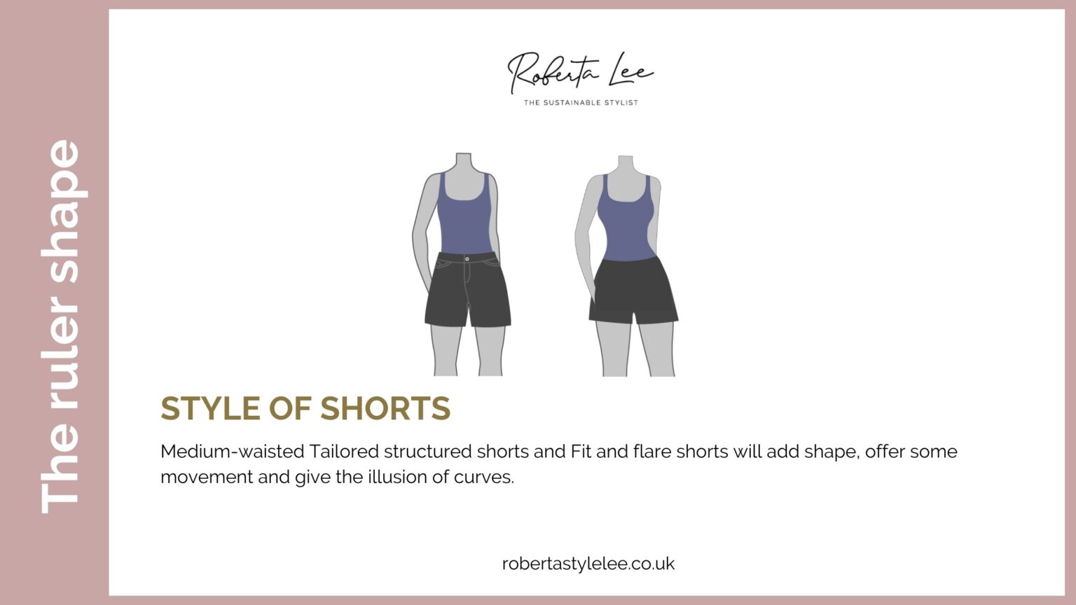 Ruler Body Shape Guide | Roberta Lee - The Sustainable Stylist