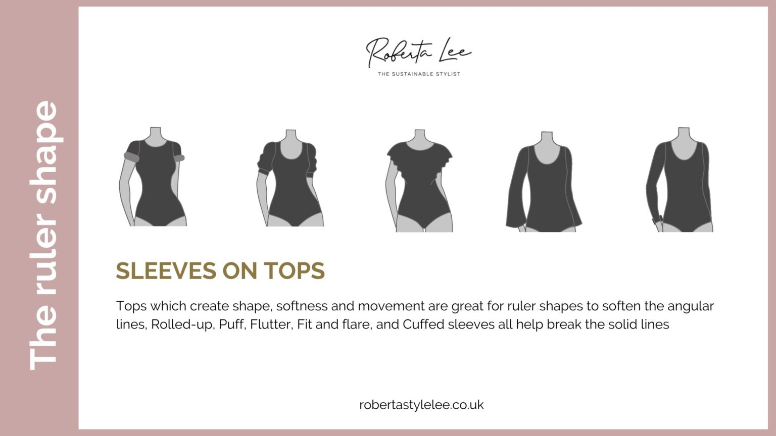 Ruler Body Shape Guide | Roberta Lee - The Sustainable Stylist