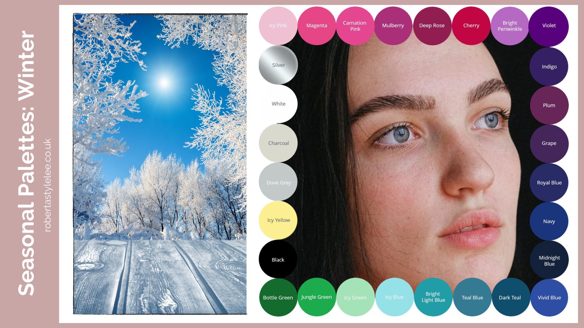 Seasonal & Tonal Colour Palettes - A Comprehensive Guide | Roberta Lee ...