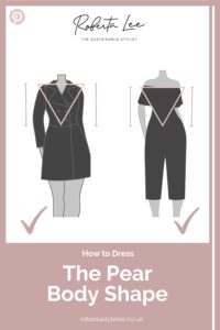 Pear Body Shape Guide – Roberta Lee – The Sustainable Stylist