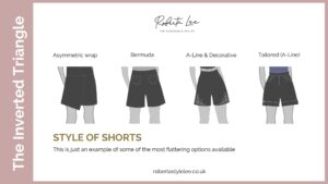 Inverted Triangle Body Shape Guide | Roberta Lee | The Sustainable Stylist