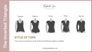 Inverted Triangle Body Shape Guide | Roberta Lee - The Sustainable Stylist