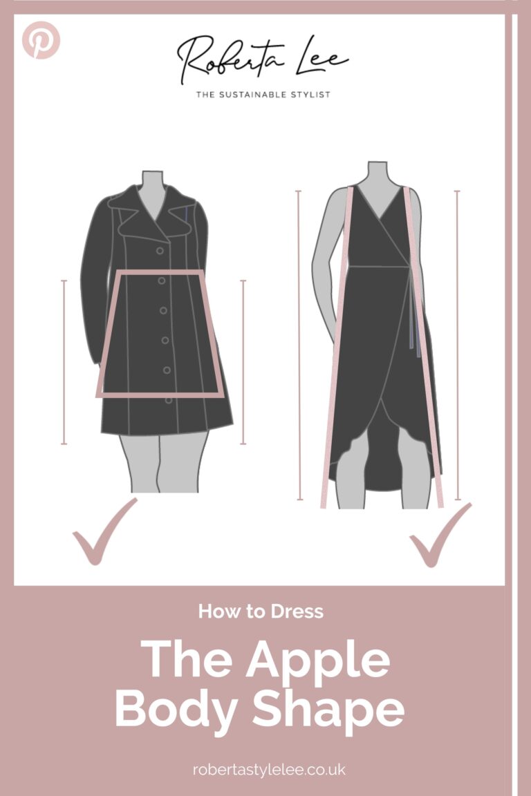 Apple Body Shape Guide – Roberta Lee – The Sustainable Stylist