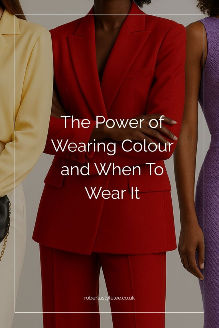 The Power of Wearing Colour and When To Wear It | Roberta Lee - The ...